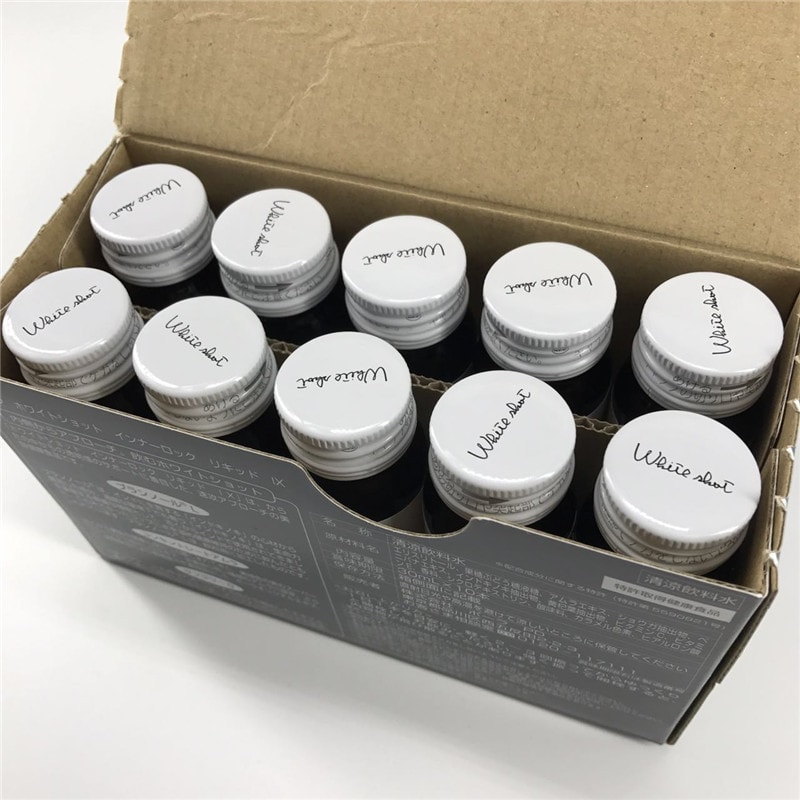 Pola White Shot Inner Lock Liquid 10 Bottles - Weee!